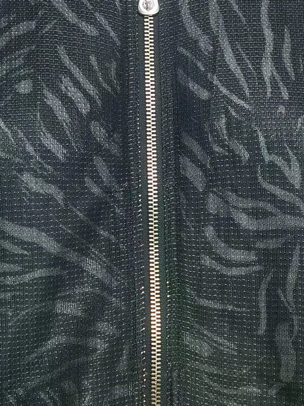 VERSUS Zebra-print Zip-up Jacket