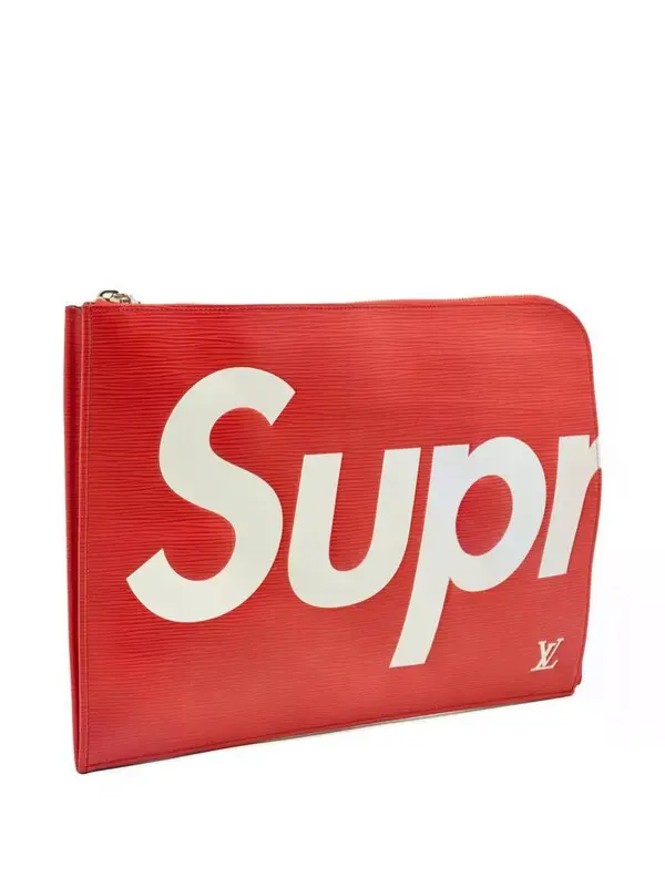 LOUIS VUITTON X Supreme Pochette Jour Gm Clutch