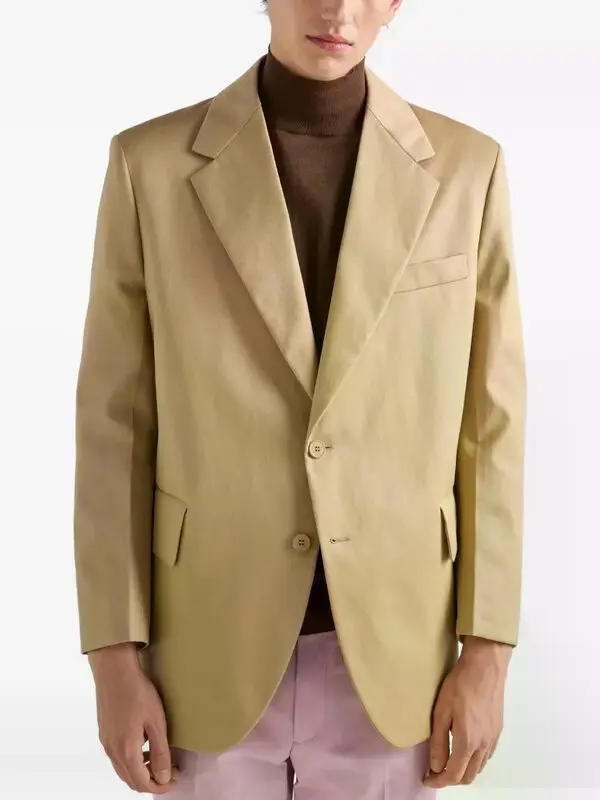 Prada Ribbed Turtleneck Sweater