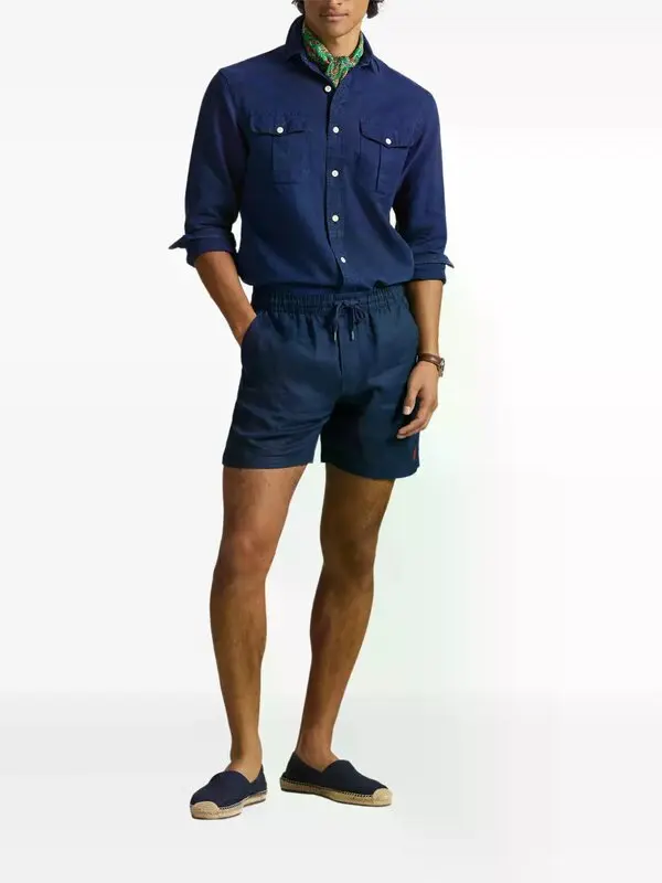Polo Ralph Lauren Drawstring Linen Shorts