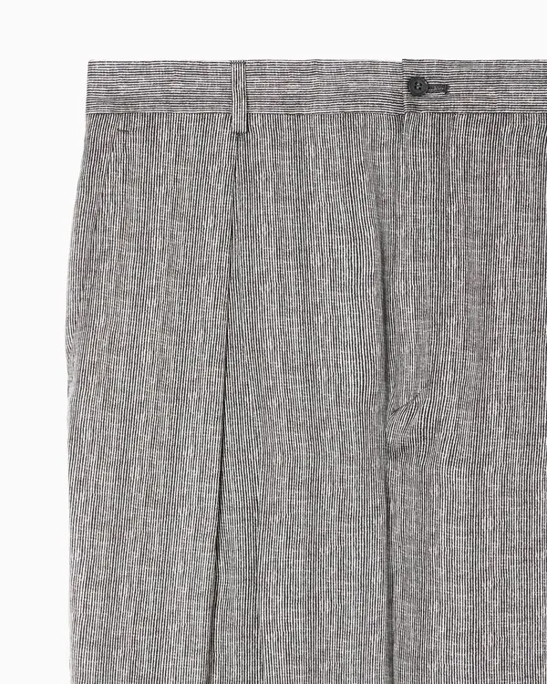 Giorgio Armani Lyocell And Printed Silk Trousers