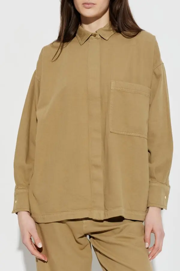DARKPARK Jenny Denim Shirt - Beige