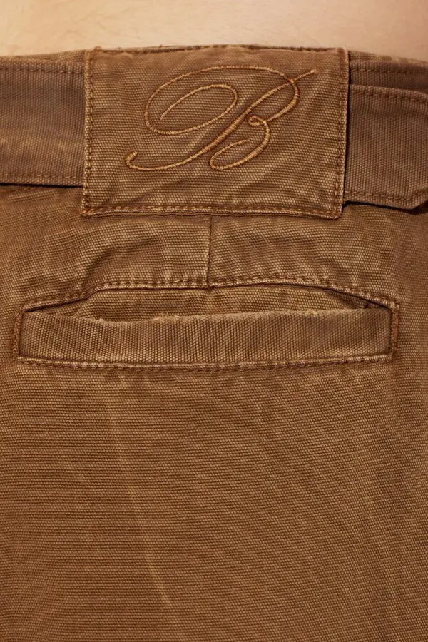 Blumarine Loose-fit Trousers With Belt