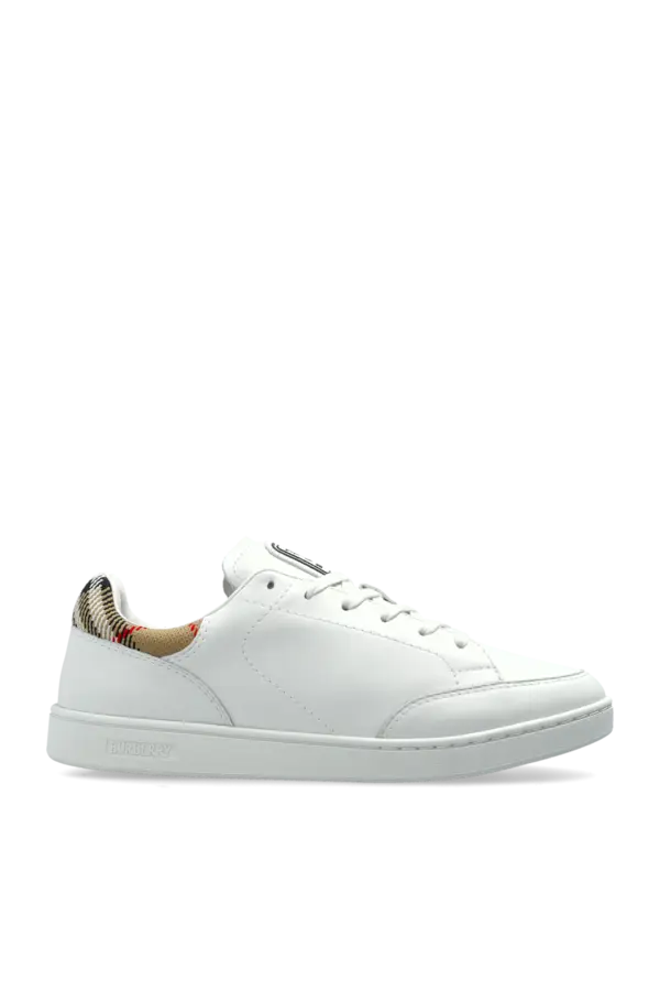 Burberry Leather Low Top Sneakers