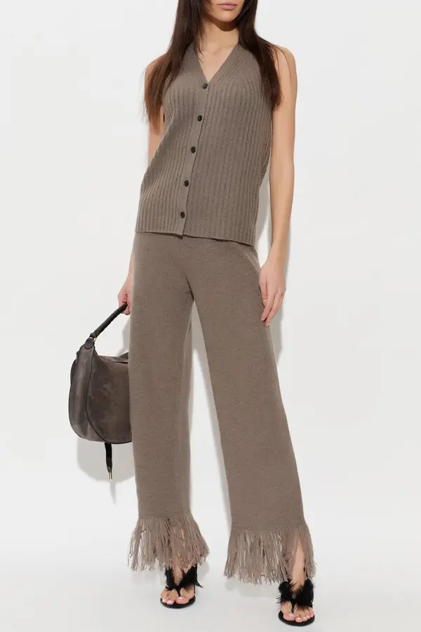 LISA YANG Kiera Trousers - Brown