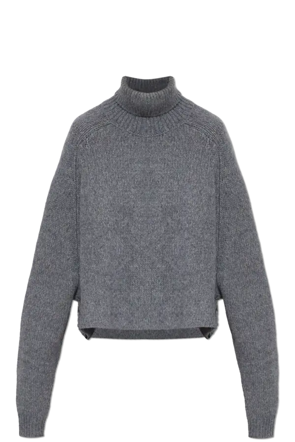 LISA YANG Cathie Turtleneck Sweater - Grey