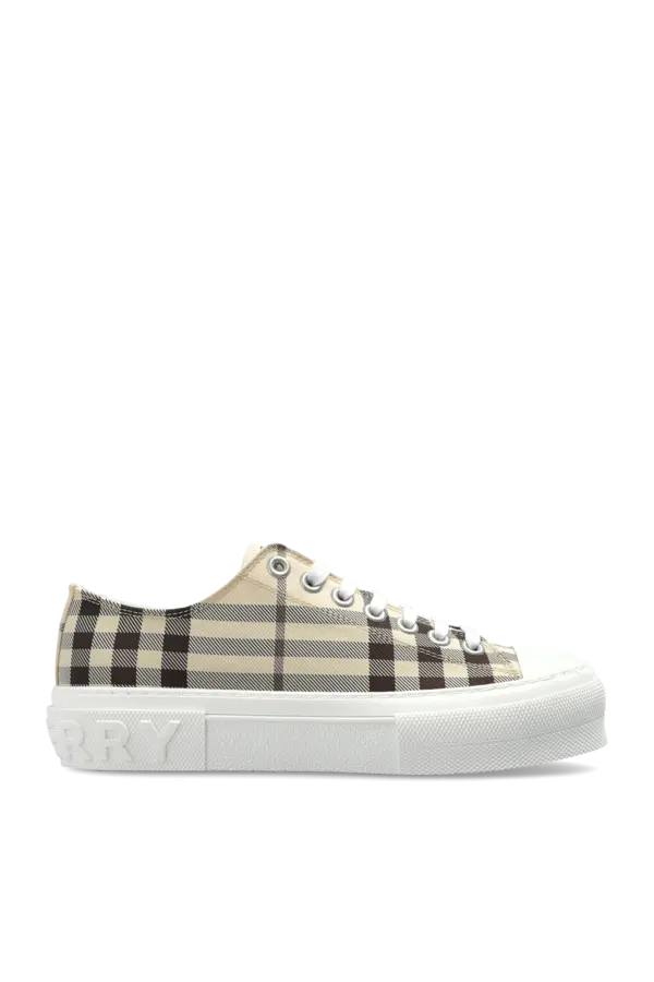 Burberry Checkered Pattern Low-top Sneakers