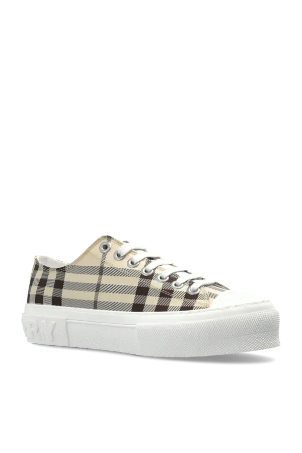 Burberry Checkered Pattern Low-top Sneakers