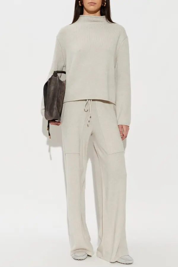 LISA YANG Nelsy Cashmere Sweater - Grey