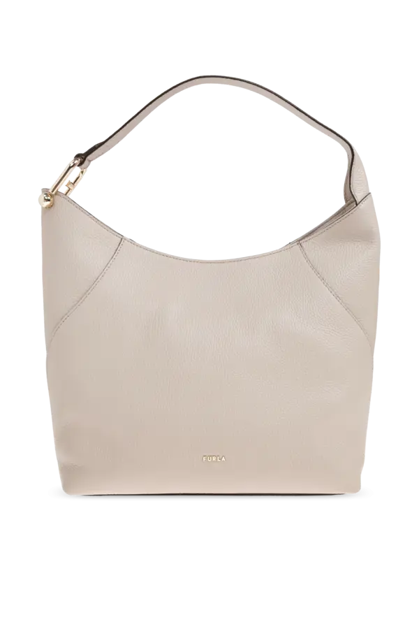 Furla Lara M Shoulder Bag - Grey