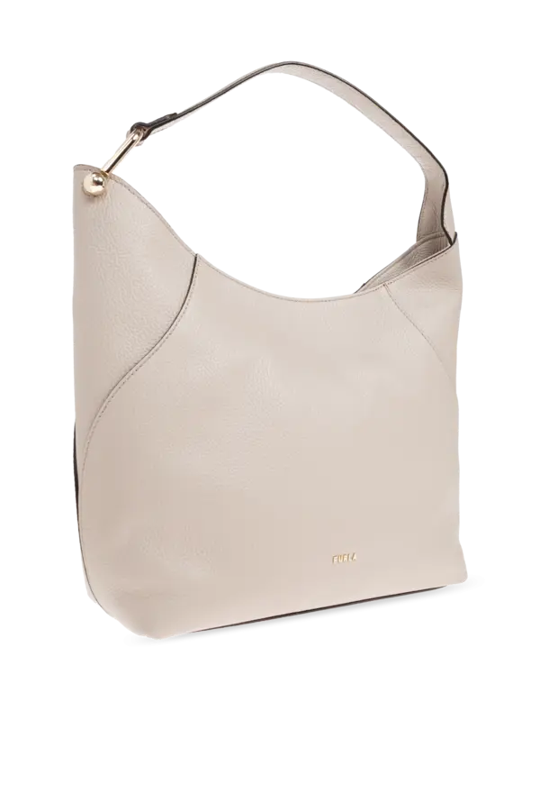 Furla Lara M Shoulder Bag - Grey
