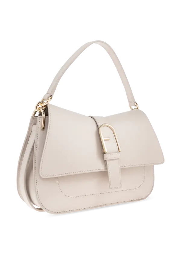 Furla Flow Shoulder Bag - Cream