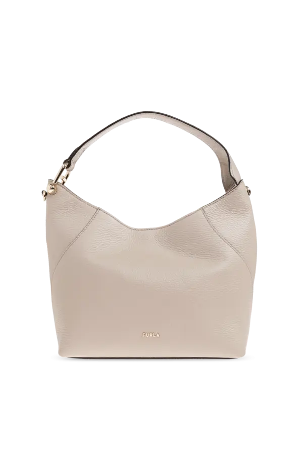 Furla Lara S Shoulder Bag - Grey