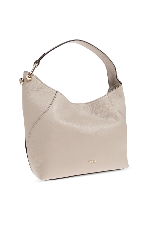 Furla Lara S Shoulder Bag - Grey