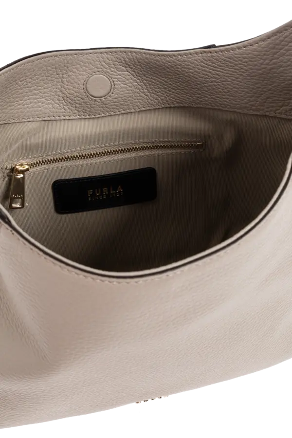 Furla Lara S Shoulder Bag - Grey