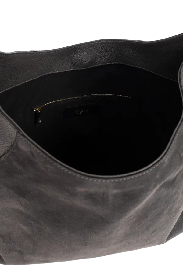 Furla Lara L Shopper Bag - Grey