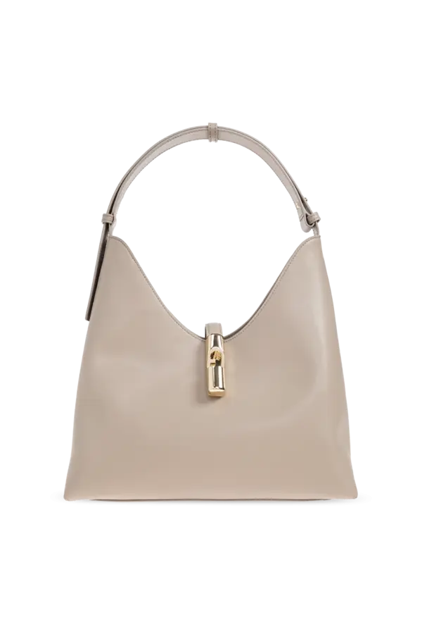 Furla Goccia Shoulder Bag - Grey