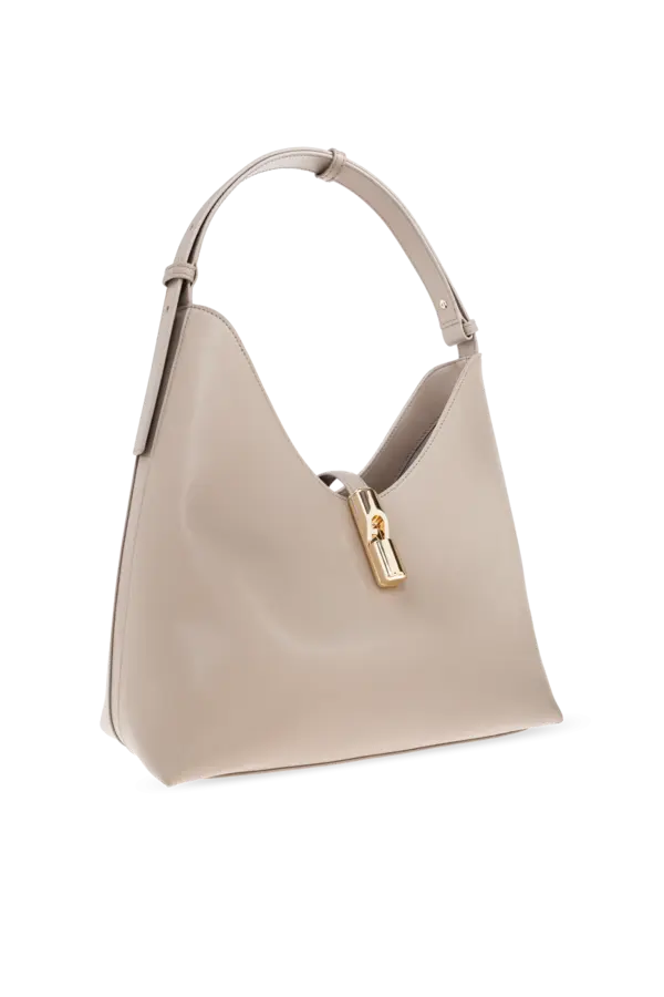 Furla Goccia Shoulder Bag - Grey