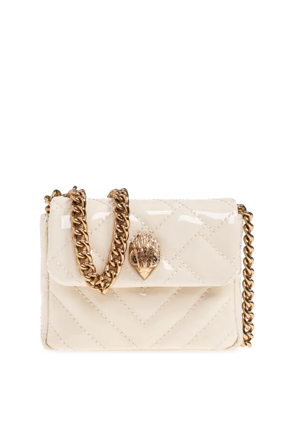 Kurt Geiger Nano Kensington Shoulder Bag - Cream