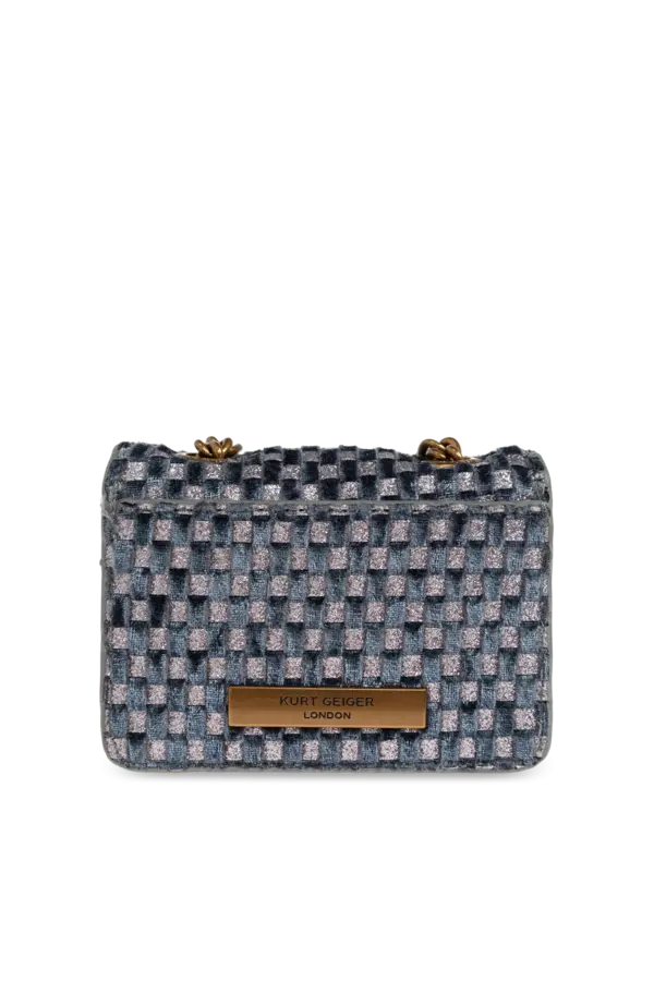 Kurt Geiger Micro Kensington Shoulder Bag - Blue