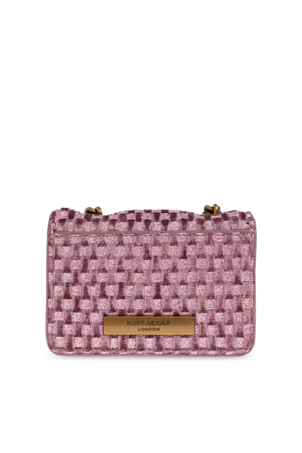 Kurt Geiger Micro Kensington Shoulder Bag - Pink