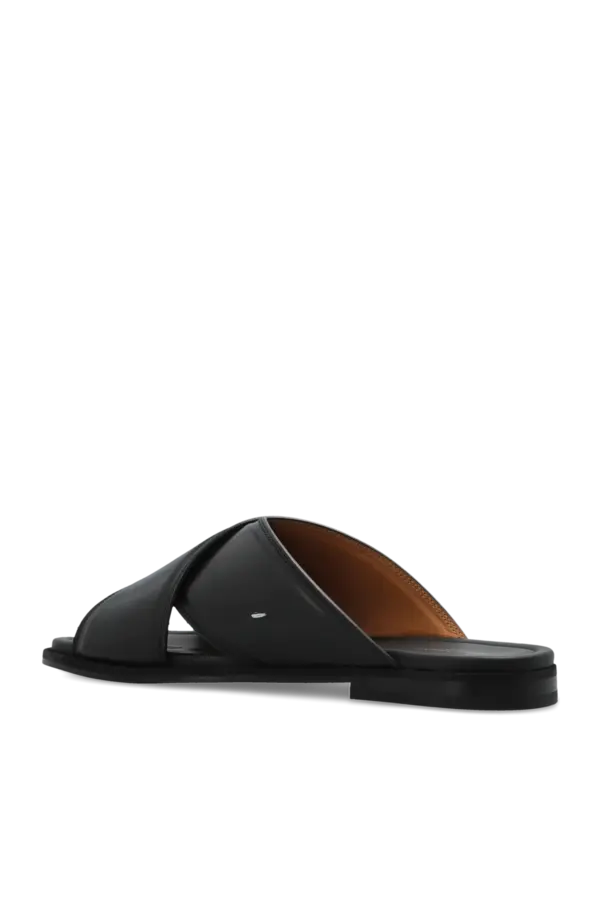 MAISON MARGIELA Leather Tabi Slides