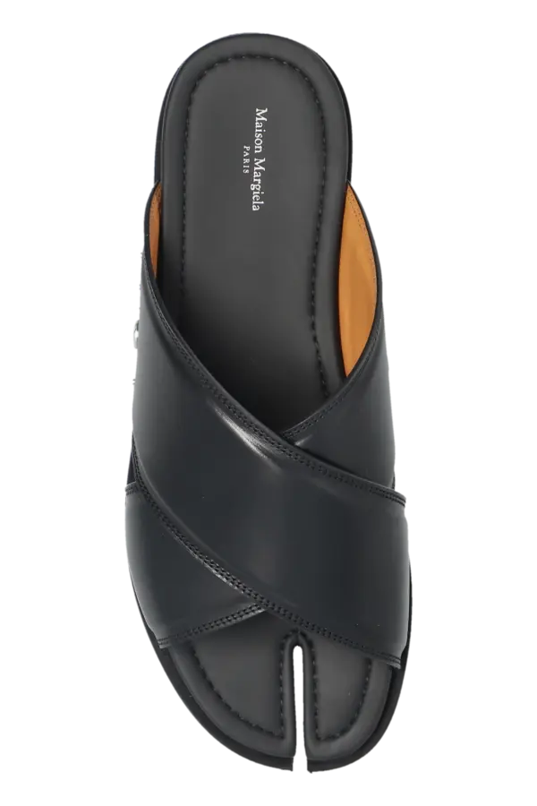 MAISON MARGIELA Leather Tabi Slides