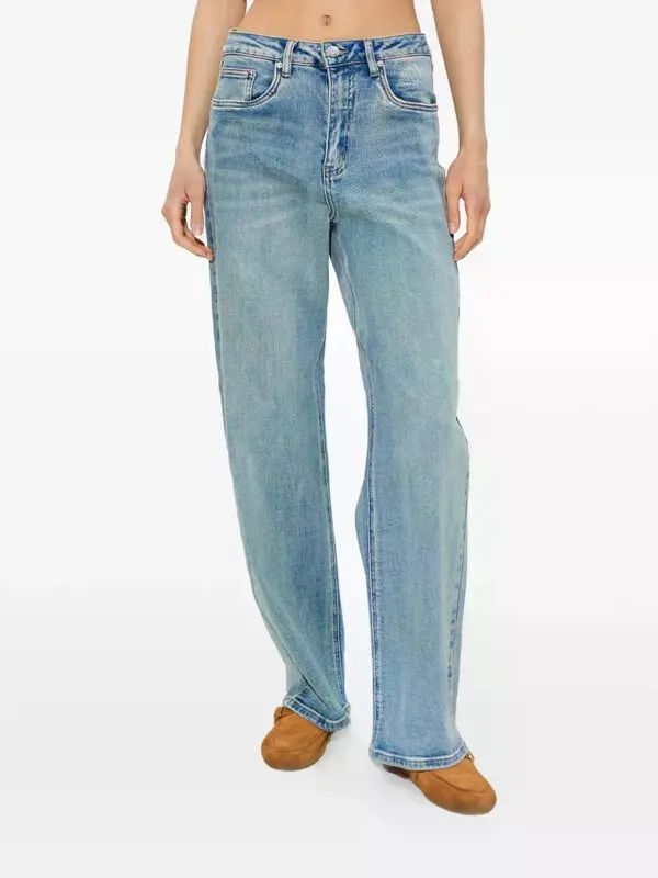 GESTUZ Washed Denim Jeans