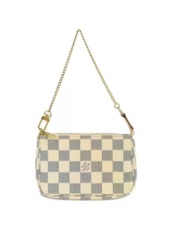 LOUIS VUITTON 2007 Damier Mini Pochette Accessoires - Neutrals