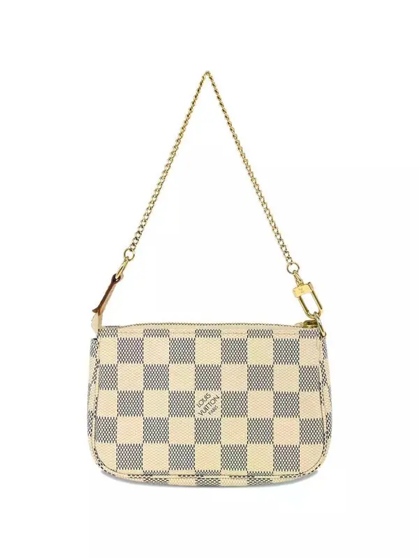 LOUIS VUITTON 2007 Damier Mini Pochette Accessoires - Neutrals