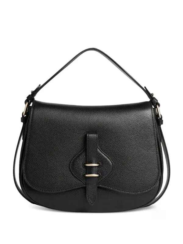 COCCINELLE Mavery Medium Leather Shoulder Bag - Black