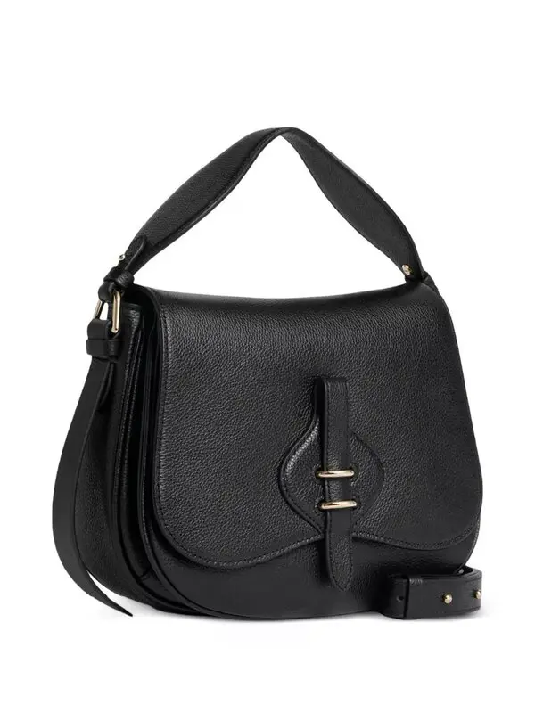 COCCINELLE Mavery Medium Leather Shoulder Bag - Black