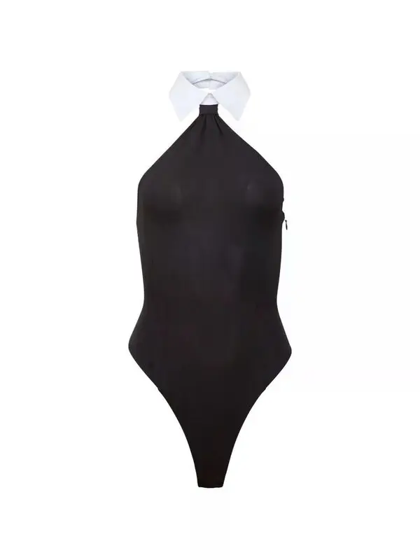FLEUR DU MAL Hannah Collar Bodysuit