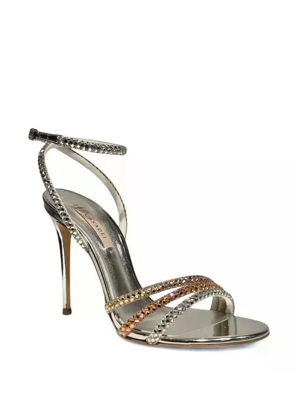 Casadei Embellished Stiletto Heeled Sandals