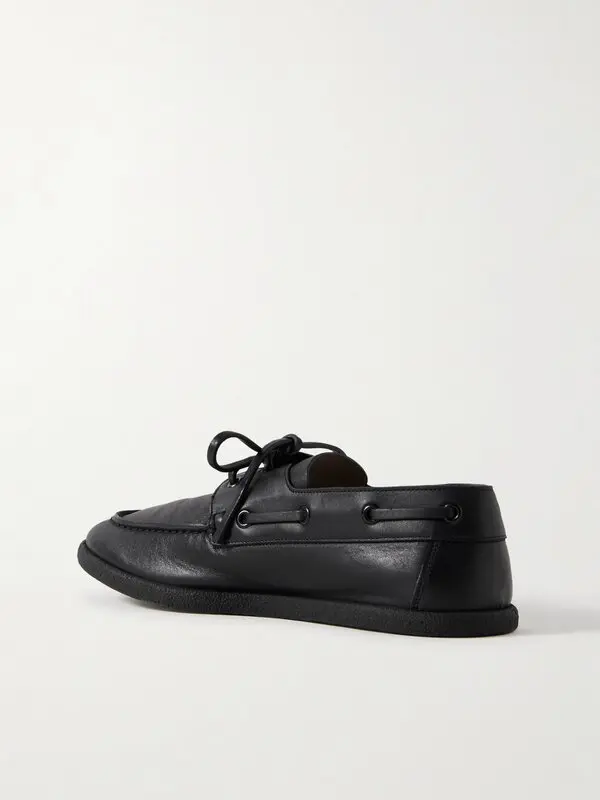 THE ROW Novus Sailor Leather Loafers