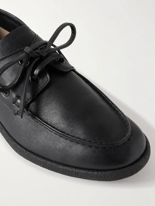 THE ROW Novus Sailor Leather Loafers