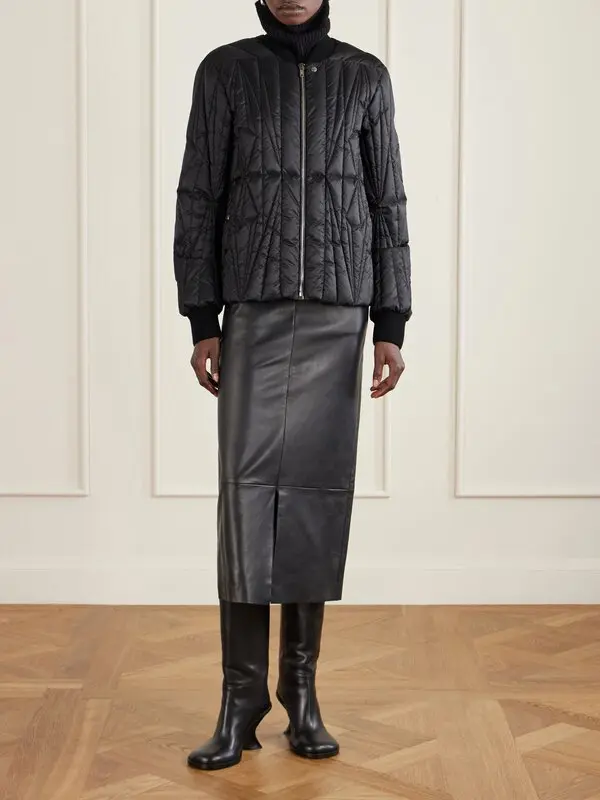 Rick Owens Moncler Quilted Shell Down Jacket