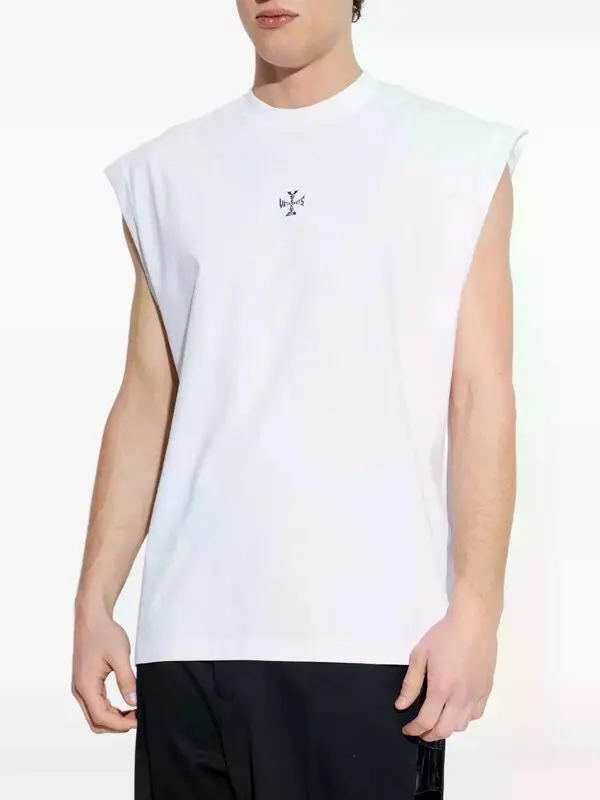 Vetements Logo-detail Sleeveless T-shirt
