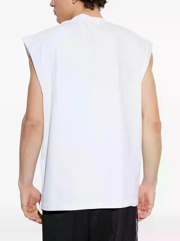Vetements Logo-detail Sleeveless T-shirt