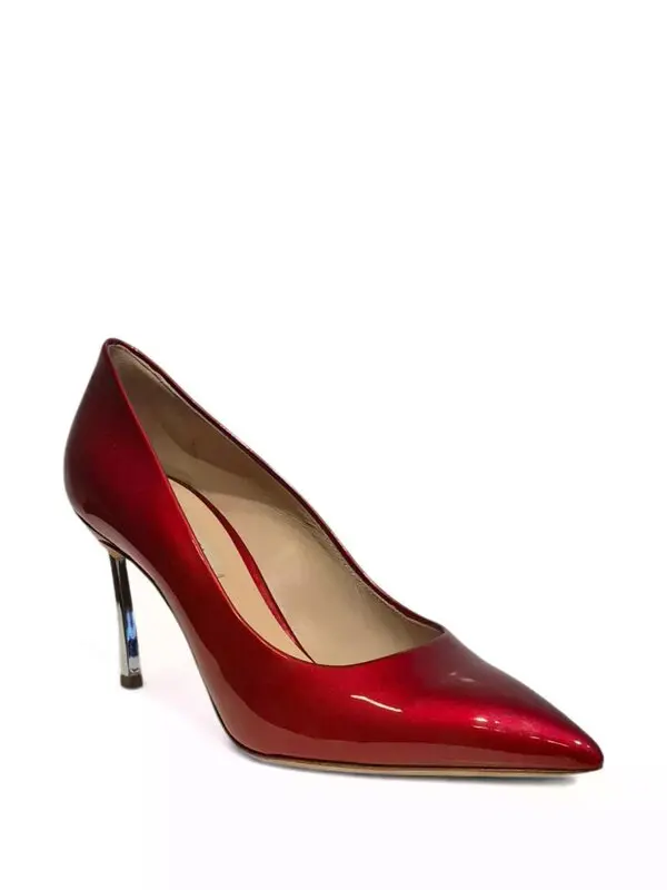 Casadei Pointed-toe Stiletto Pumps - Red