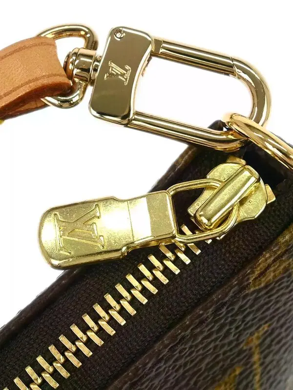 LOUIS VUITTON X Takashi Murakami Pochette Accessoires Panda Tote Bag - Brown