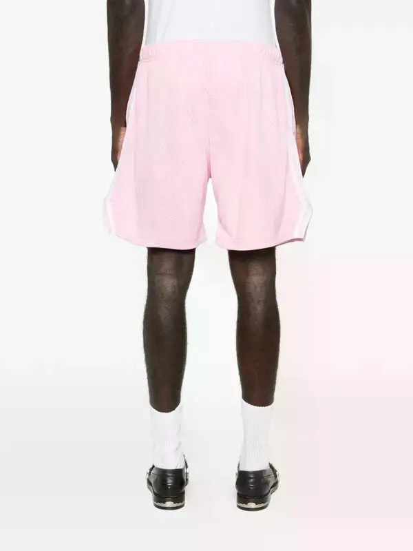 GALLERY DEPT. Logo-print Striped Shorts