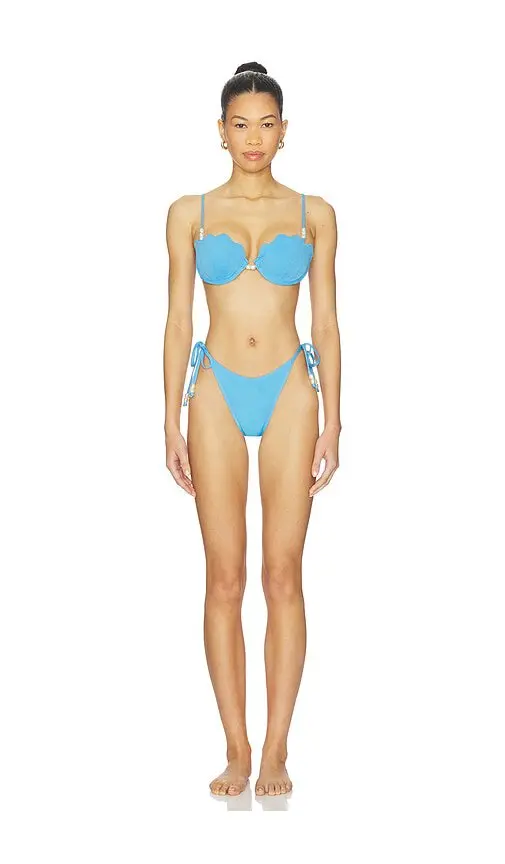 L*Space Lucia Bikini Bottom - Cornflower