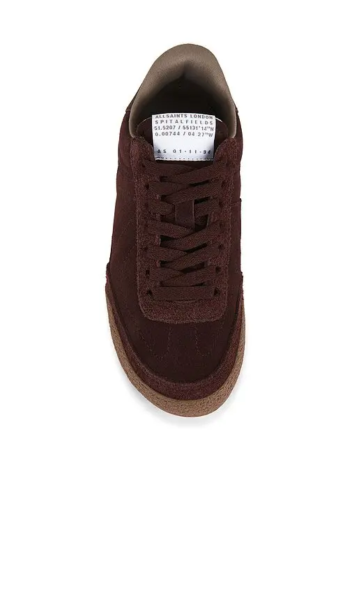 ALLSAINTS Harri Sneaker - Titan Red