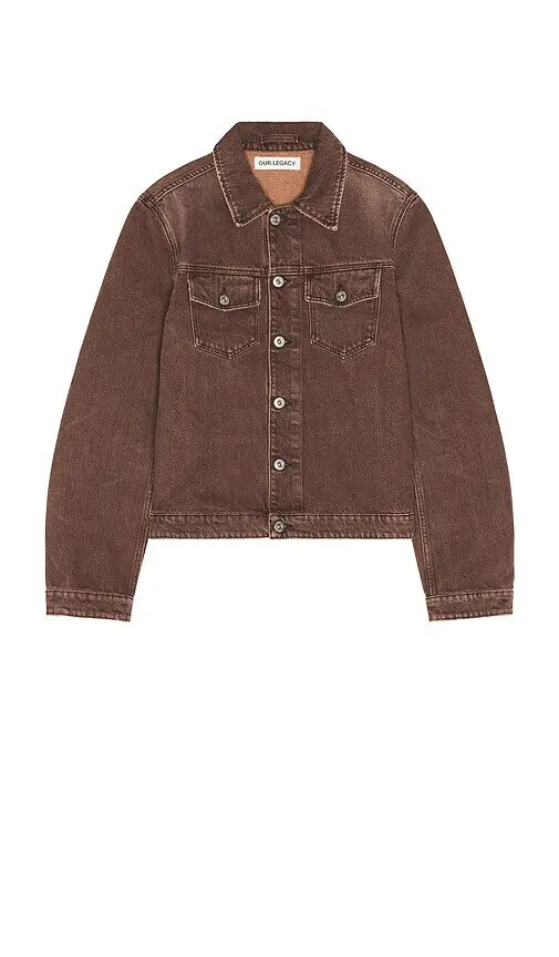 Our Legacy Origin Jacket - Overdyed Choco Melon