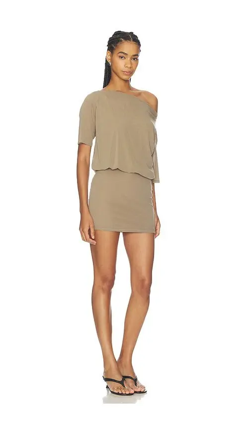 Superdown Olya Mini Dress With One-shoulder Styling
