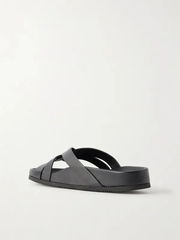 TOM FORD Woven Leather Sandals
