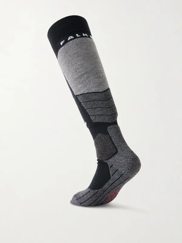 Falke Sk2 Intermediate Three-pack Stretch-knit Socks