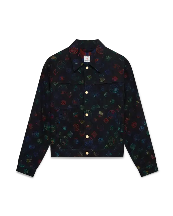 Casablanca Heatmap Denim Jacket
