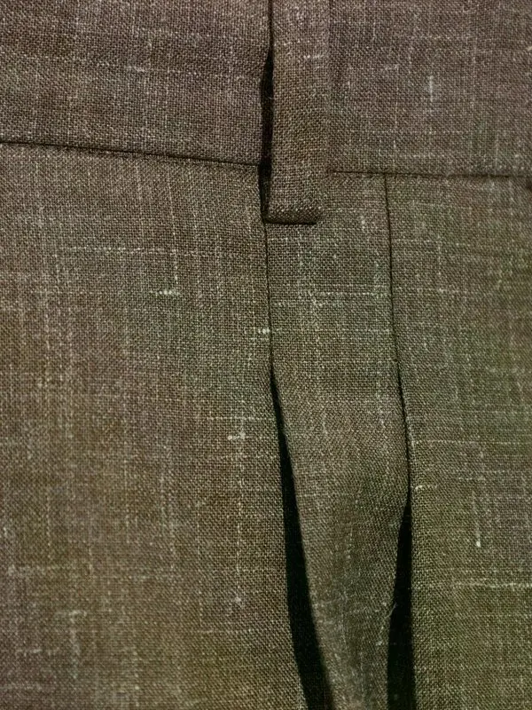 Officine Générale Pleated Wide-leg Trousers